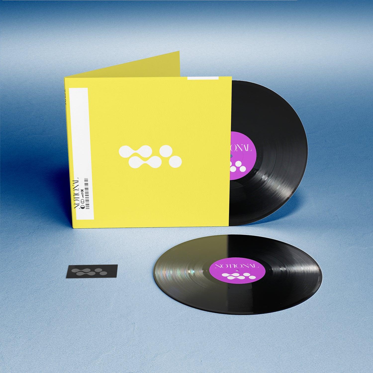 12" Double Disc Vinyl Mockups Collection – Notional Art